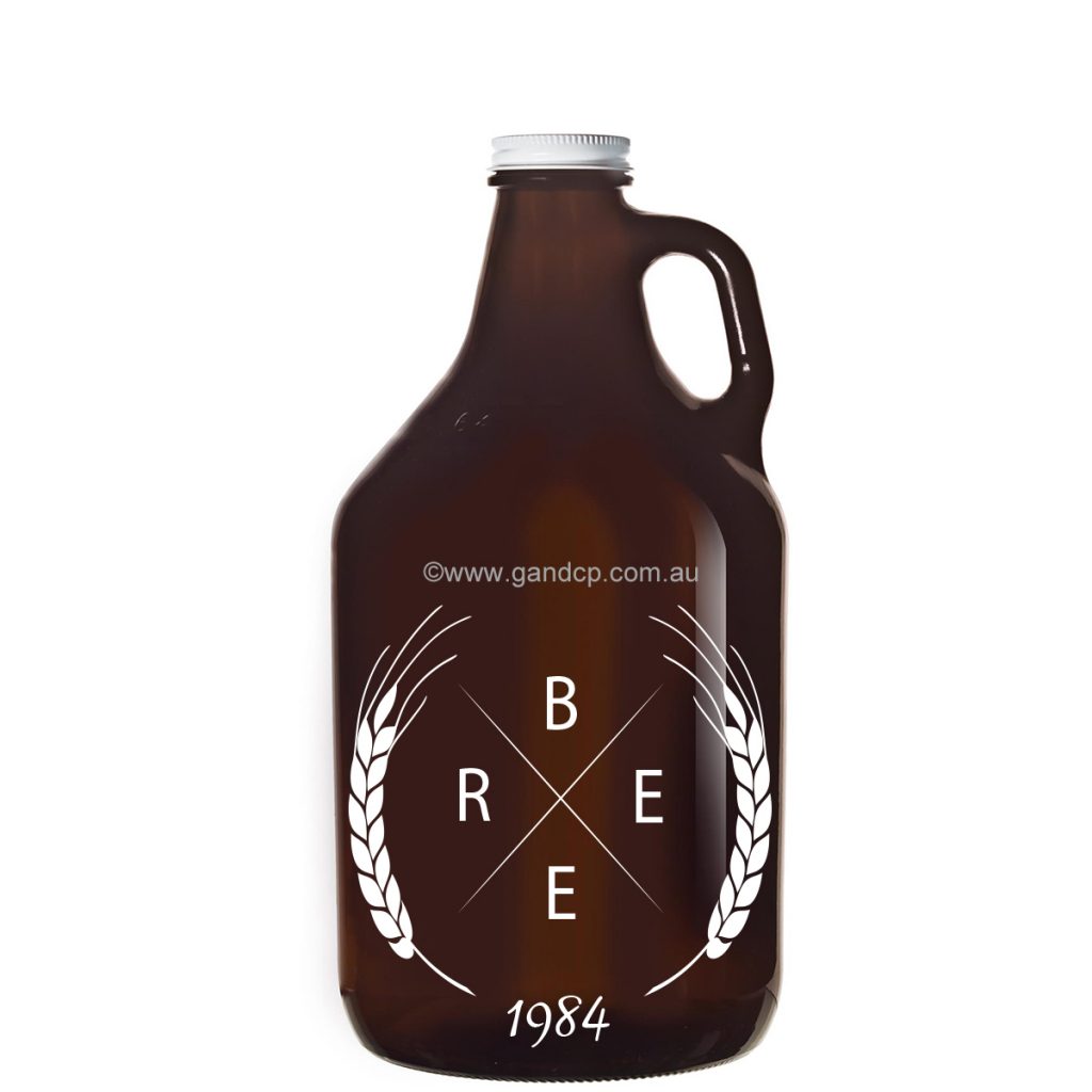 Printed Growler Bottles | Growler Bottle Printing | Custom Printed Growlers